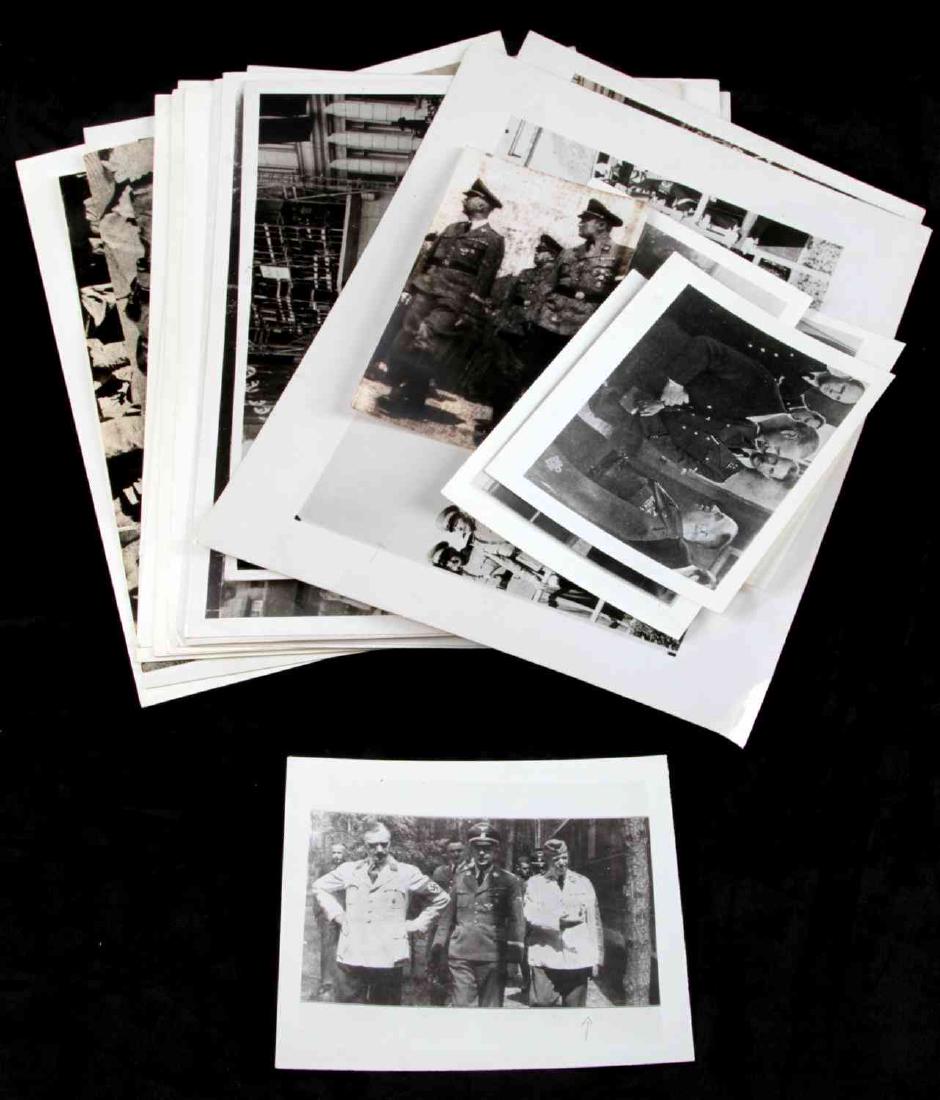 26 WWII GERMAN SS & PARATROOPER PRESS PHOTOGRAPHS