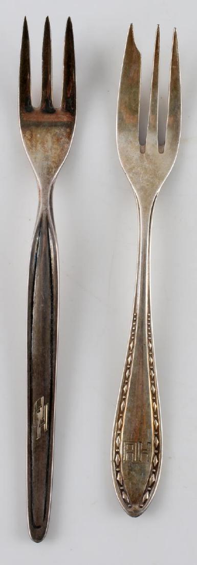 WWII GERMAN ADOLF HITLER PERSONAL SILVERWARE LOT