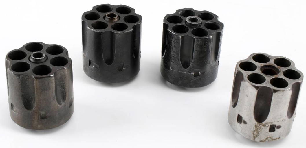 4 Colt Saa Single Action Revolver Cylinders Only