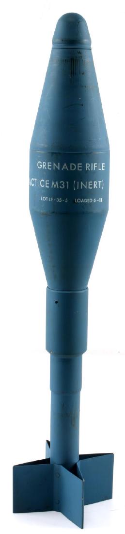 COLD WAR M31 HEAT INERT PRACTICE RIFLE GRENADE