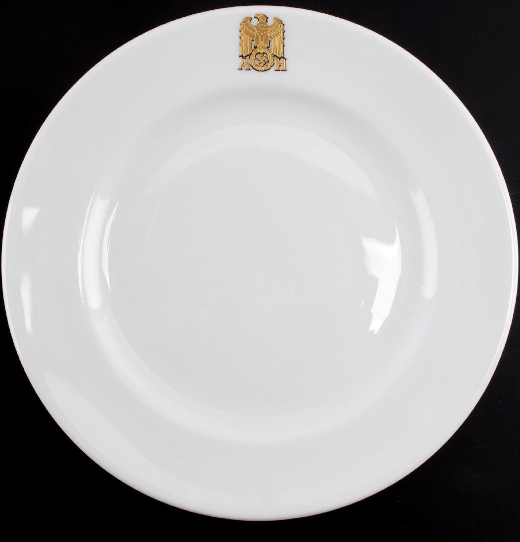 GERMAN THIRD REICH PORCELAIN ALLACH HITLER PLATE