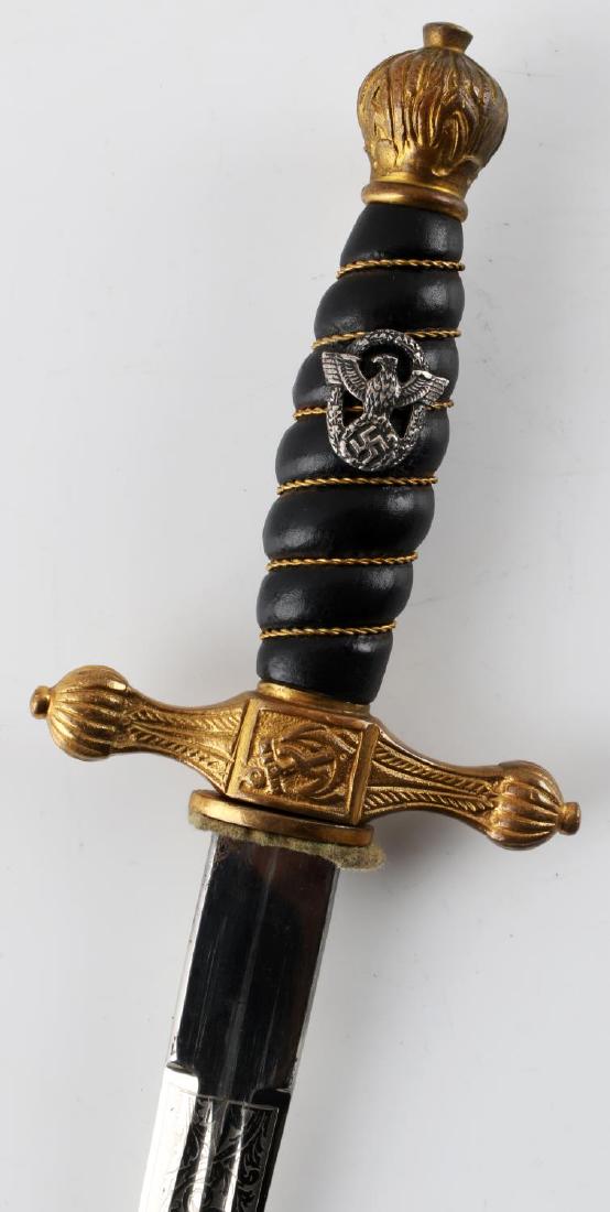 GERMAN WWII THIRD REICH WATER CUSTOMS DAGGER