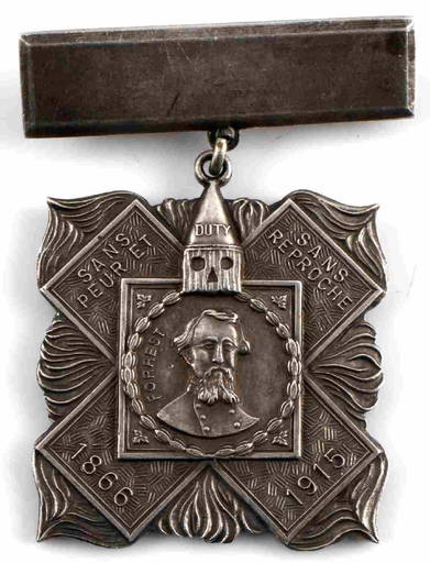 Vintage Ku Klux Klan Hero Cross 1915 Nickel Medal