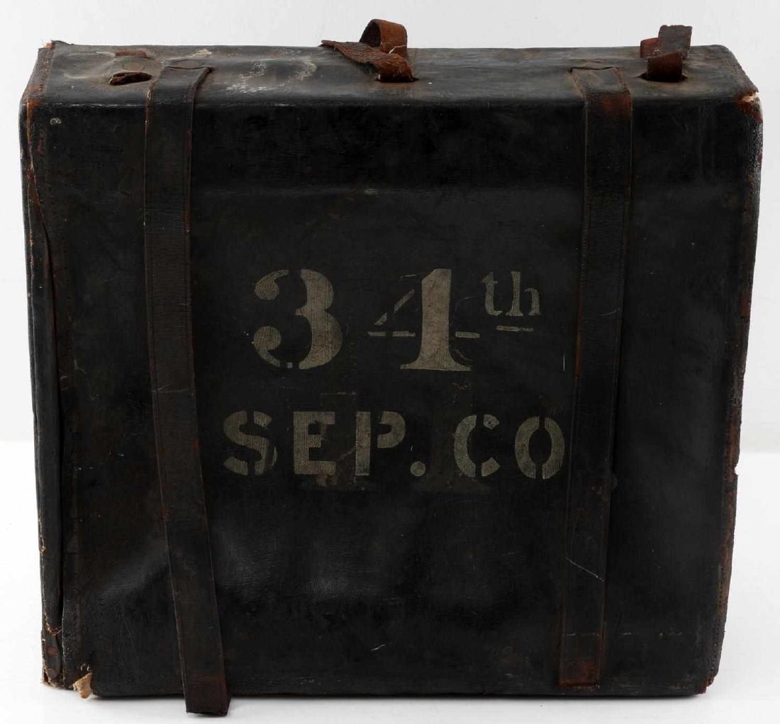 AMERICAN CIVIL WAR UNION BACKPACK 34TH SEP. CO.