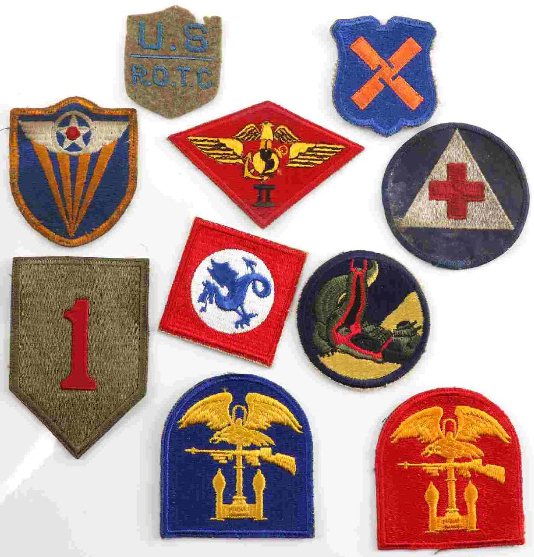 US ARMY AIR FORCE MARINE CORPS PATCH DUI LOT