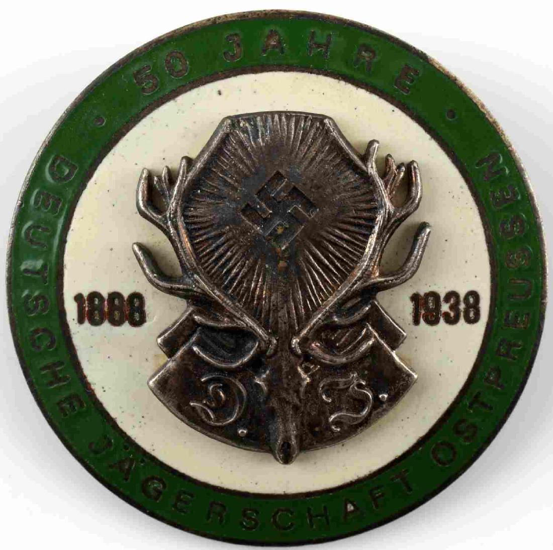 WWII GERMAN THIRD REICH HUNTING ASSOCIATION BADGE - Mar 28, 2019 ...
