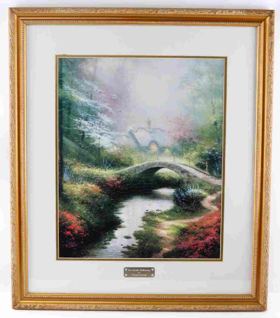 Thomas Kinkade Brookside Hideaway Lithograph