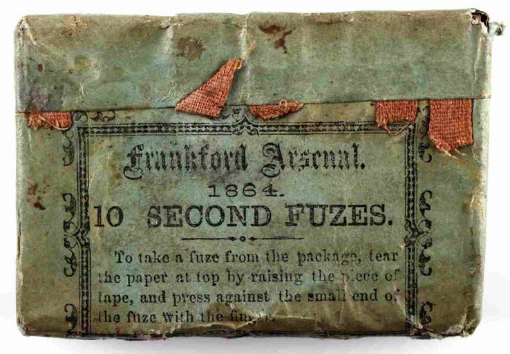 American Civil War Artillery Cannon Fuses