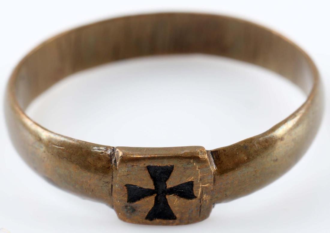 Wwi Era Handmade German Wehrmacht Trench Art Ring