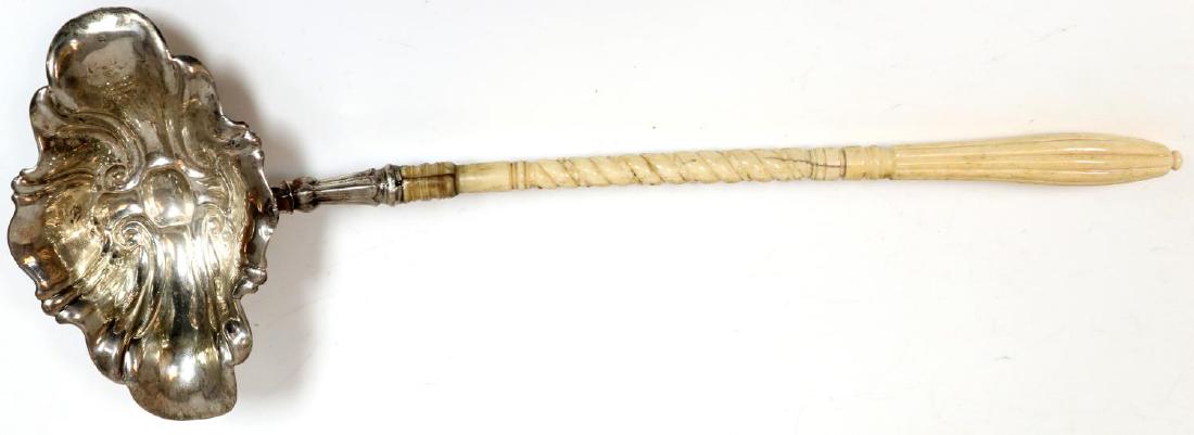 ANTIQUE 18TH CENTURY BONE HANDLE SILVER LADLE - May 28, 2019 ...