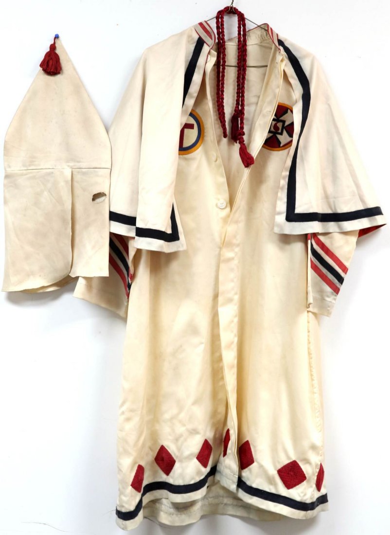 KKK 1920S SECOND KU KLUX KLAN SATIN OFFICER ROBE - May 28, 2019 ...