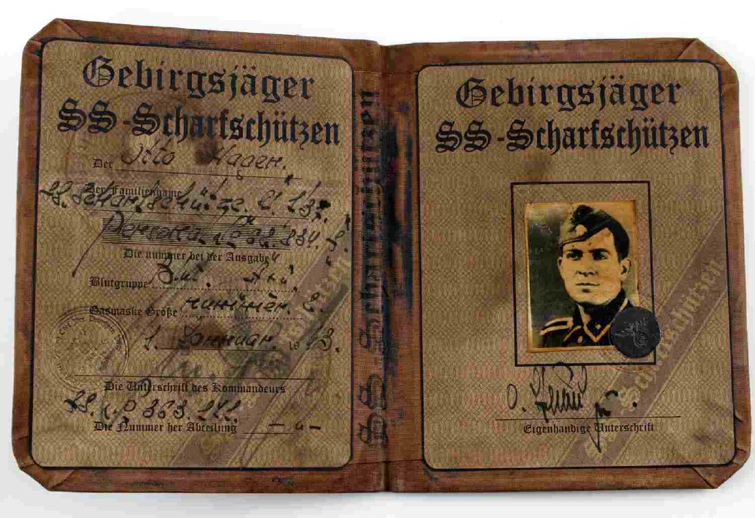 WWII GERMAN WAFFEN SS SNIPER AUSWEIS ID CARD - Jun 06, 2019 ...