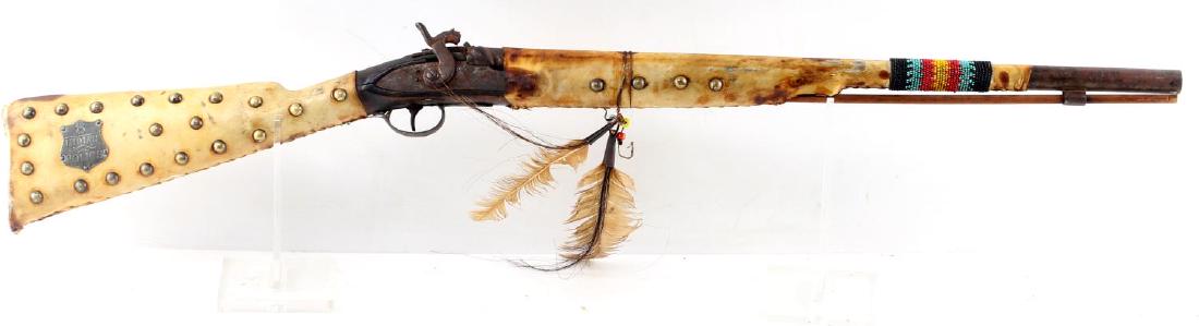 INDIAN POLICE RAWHIDE WRAPPED PERCUSSION MUSKET - Jun 25, 2019 ...