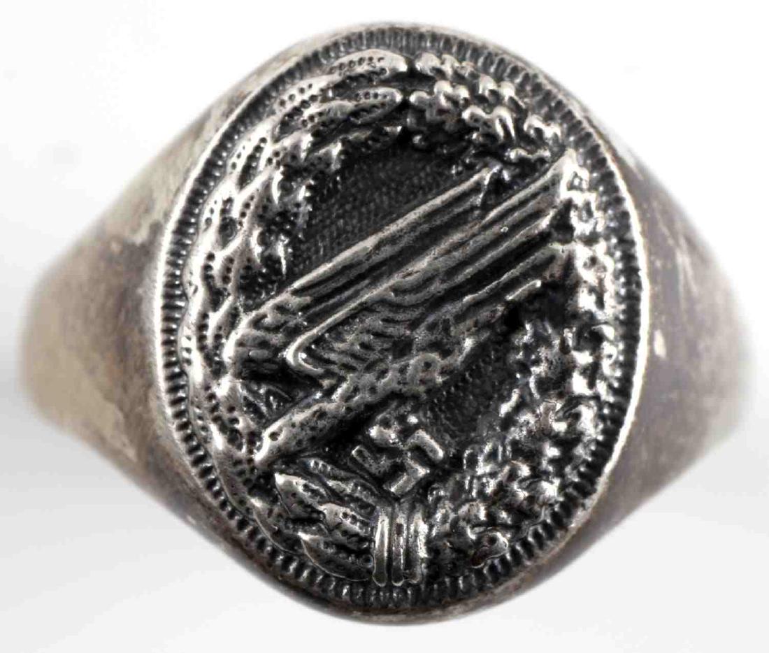 WWII GERMAN SILVER LUFTWAFFE PARATROOPER RING - Jun 25, 2019 ...