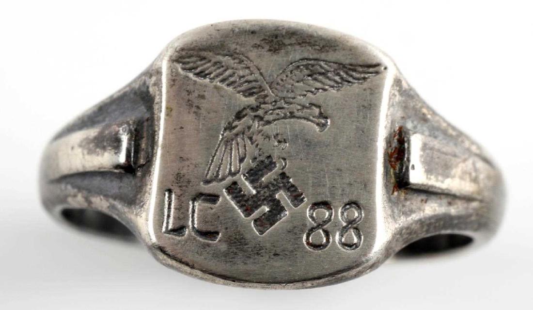 WWII GERMAN LUFTWAFFE CONDOR LEGION SILVER RING - Jun 25, 2019 ...
