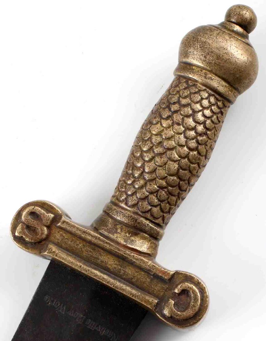 Confederate Nashville Plow Artillery Short Sword