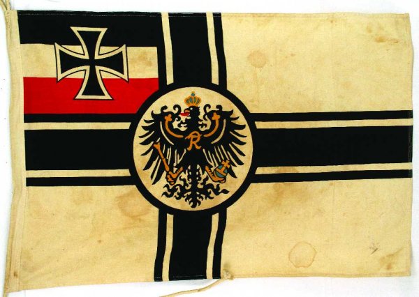 Wwi German Kriegsmarine Original Flag
