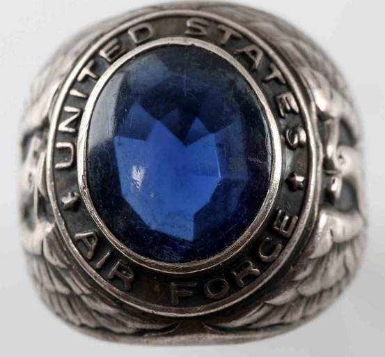 Wwii Era Us Army Air Force Sterling Silver Ring