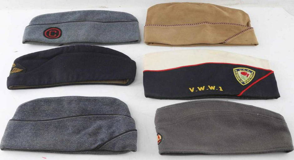 LOT OF SIX WWII MILITARY CAPS US & OTHERS FOREIGN - Sep 25, 2019 ...