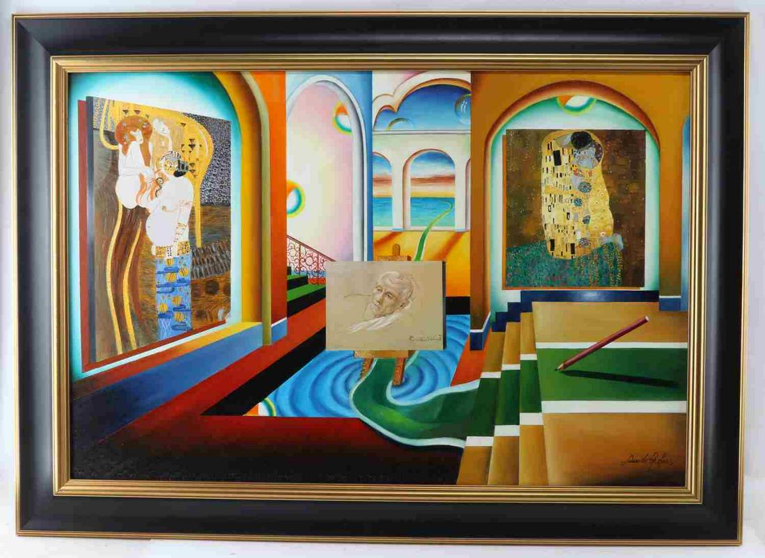 LEONARDO ZHANG SURREAL REALISM PAINTING TO KLIMT - Oct 14, 2019 ...