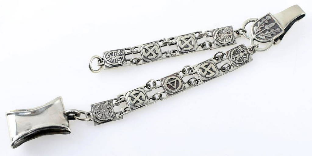 WWII GERMAN THIRD REICH NSKK DAGGER HANGER W RUNES - Oct 24, 2019 ...