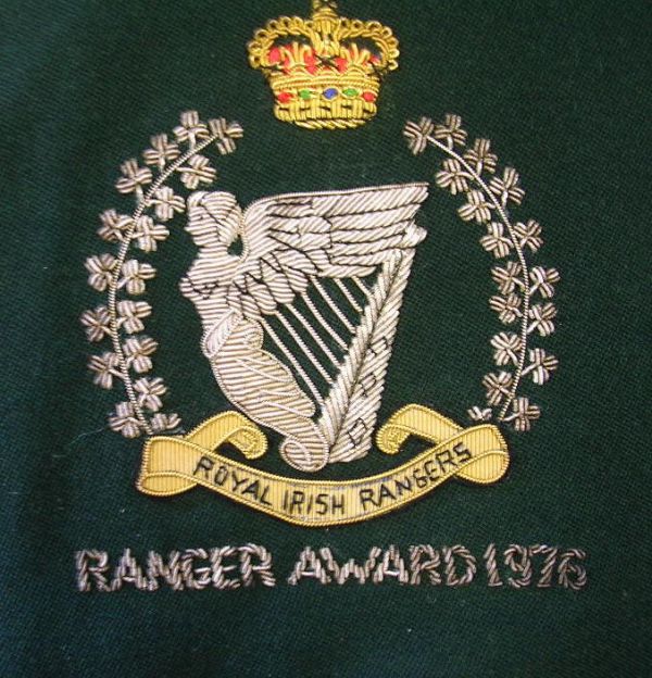 199: ROYAL IRISH RANGERS AWARD PATCHES LOT 2