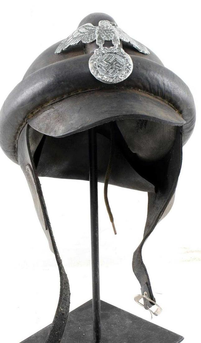 WWII GERMAN THIRD REICH NSKK MOTORCYCLE HELMET - Dec 11, 2019 ...