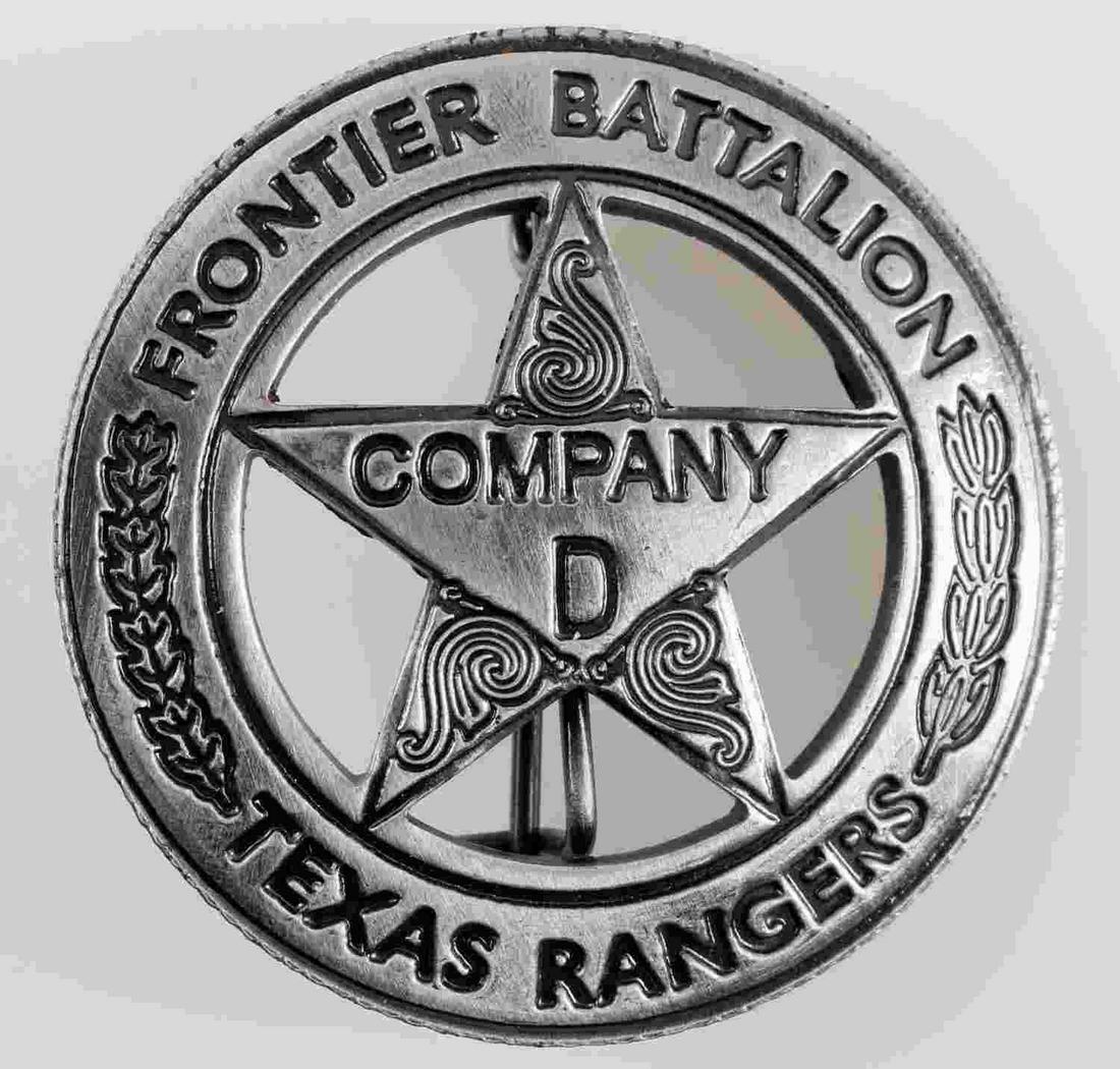 TEXAS RANGER FRONTIER BATTALION BADGE REPLICA - Jan 02, 2020 ...