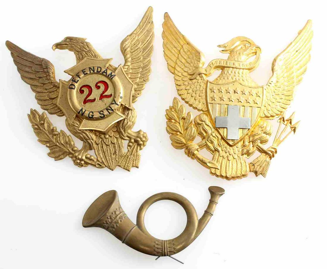 19TH CENTURY US MILITARY SHAKO HAT CAP INSIGNIA - Jan 02, 2020 ...