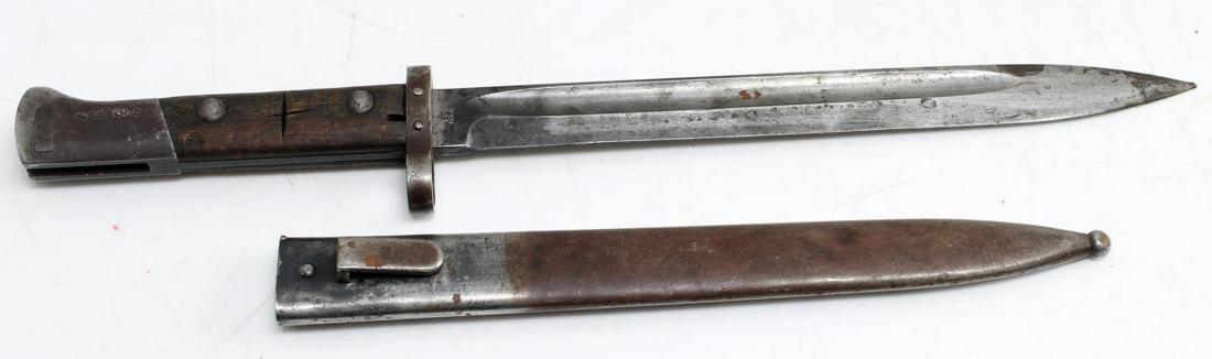 Czech Vz 23 Mauser Bayonet With Scabbard Csz