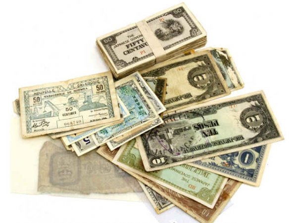 Japanese Wwii Military Script Invasion Money