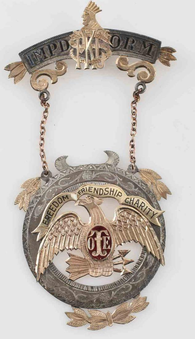 14K GOLD IMPROVED ORDER OF THE RED MAN BADGE - Jan 16, 2020 ...