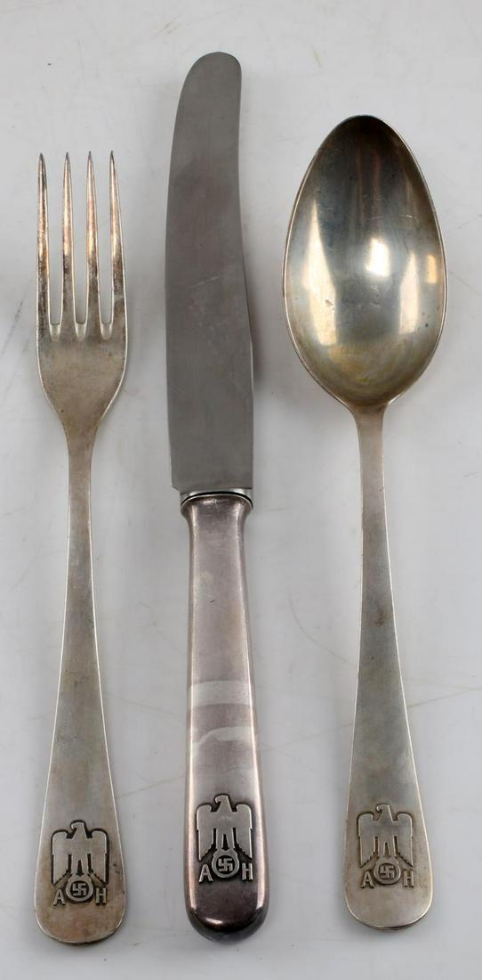 WWII GERMAN THIRD REICH HITLER SILVERWARE INFORMAL - Jan 16, 2020 ...