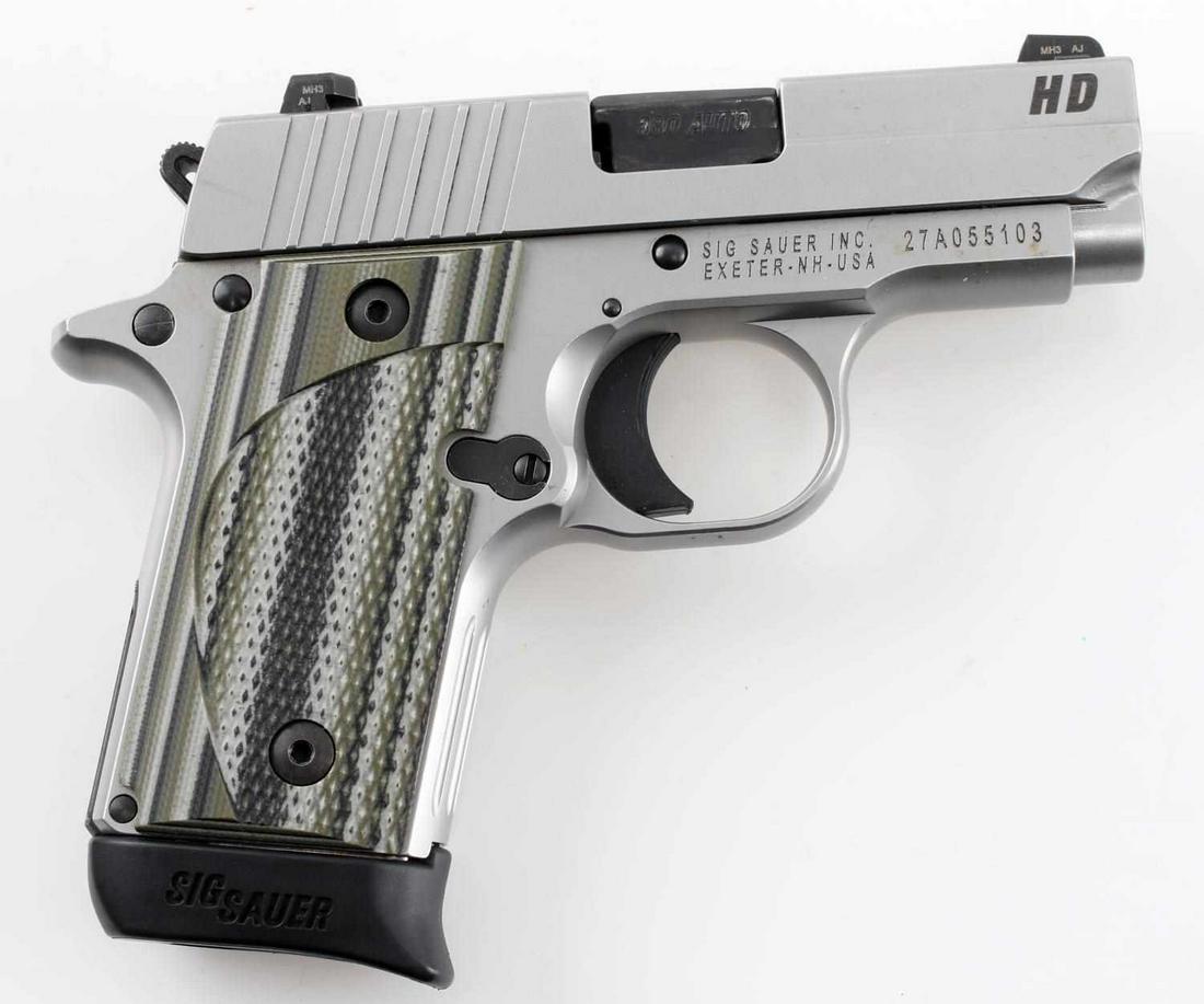 SIG SAUER P238 HD SEMI AUTO PISTOL IN .380 CAL - Jan 23, 2020 ...