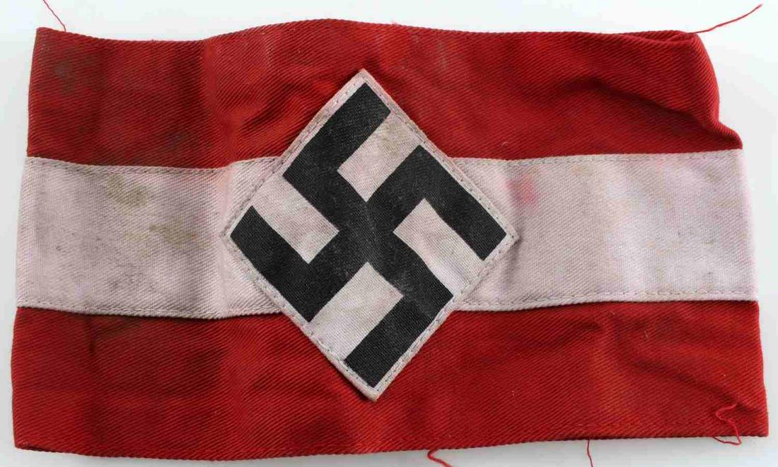 WWII GERMAN THIRD REICH HITLER YOUTH ARM BAND - Jan 23, 2020 ...