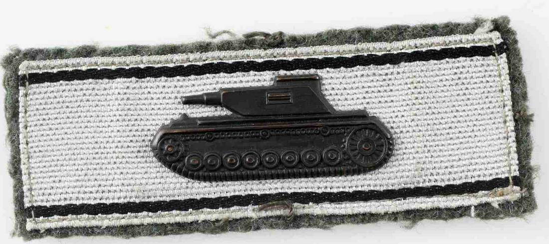 Wwii German Silver Tank Destroyer Badge