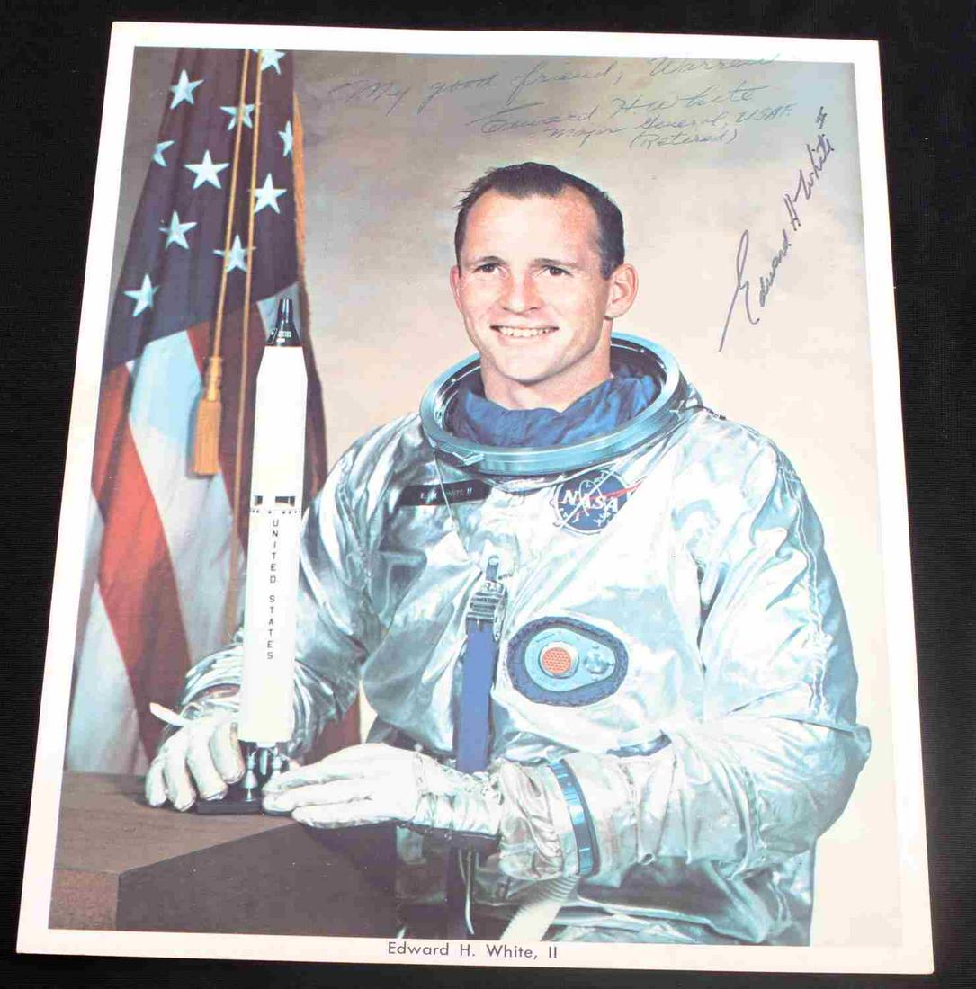 ED WHITE AUTOGRAPH 1ST US ASTRONAUT TO SPACEWALK - Feb 20, 2020 ...