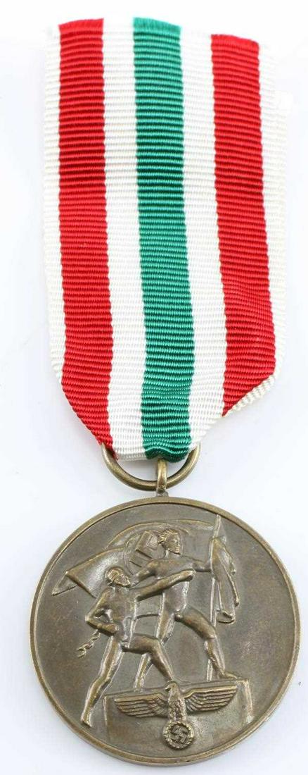 WWII GERMAN 1939 MEMEL LANDS DECORATION AND MEDAL - Mar 04, 2020 ...