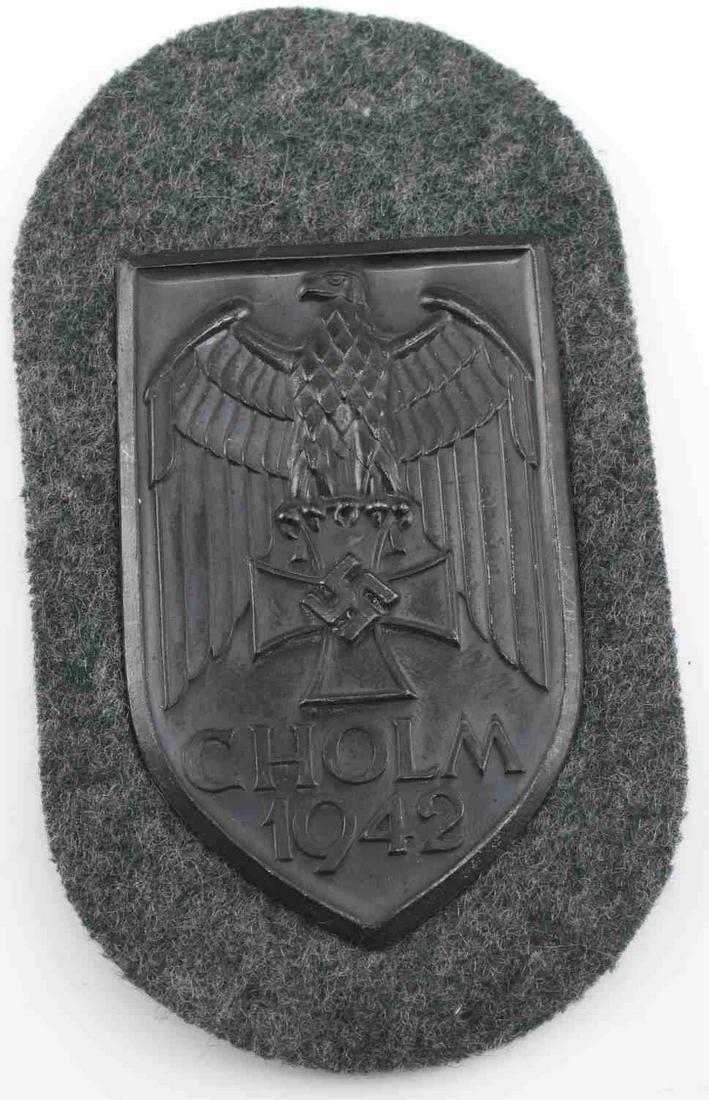 WWII GERMAN LUFTWAFFE 1942 CHOLM SLEEVE SHIELD - Mar 04, 2020 ...