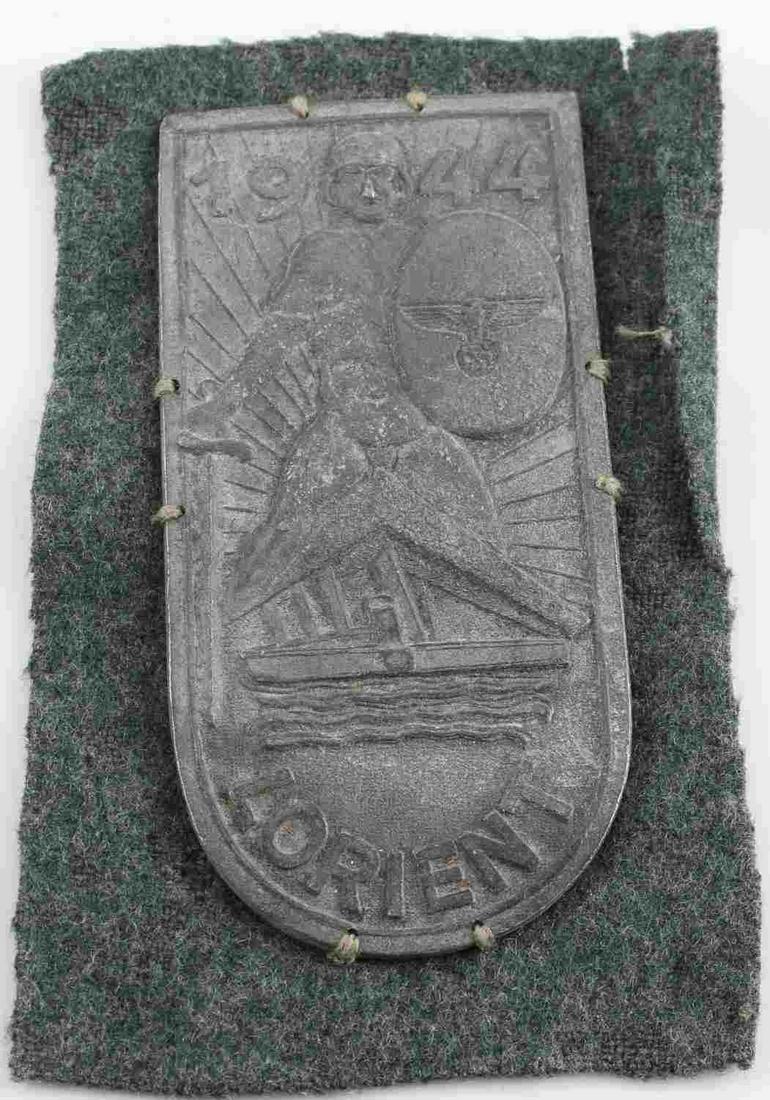 WWII GERMAN THIRD REICH LORIENT CAMPAIGN SHIELD - Apr 15, 2020 ...