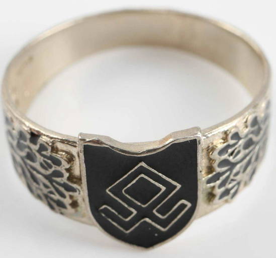 Wwii German Third Reich Ss Prinz Eugen Ring