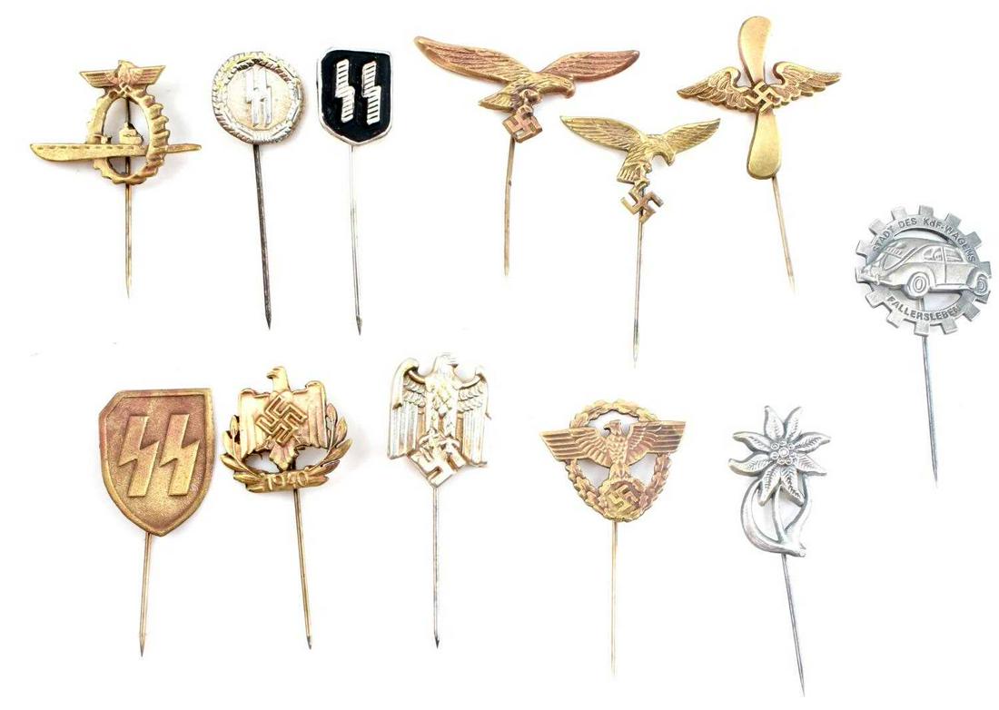 WWII THIRD REICH GERMAN STICK PINS SS LUFTWAFFE - Jun 25, 2020 ...