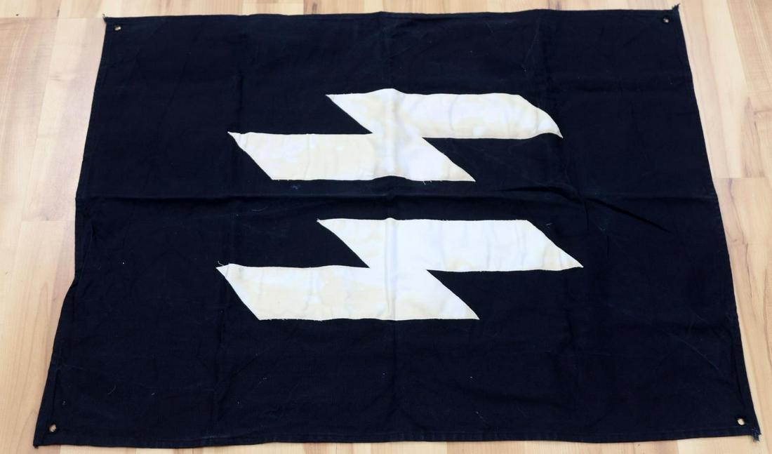 WWII GERMAN THIRD REICH WAFFEN SS HQ BANNER FLAG - Jul 07, 2020 ...