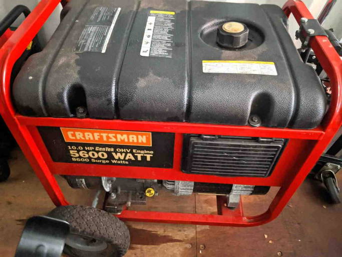 Craftsman Gentek Ohv Engine 5600 Watt Generator