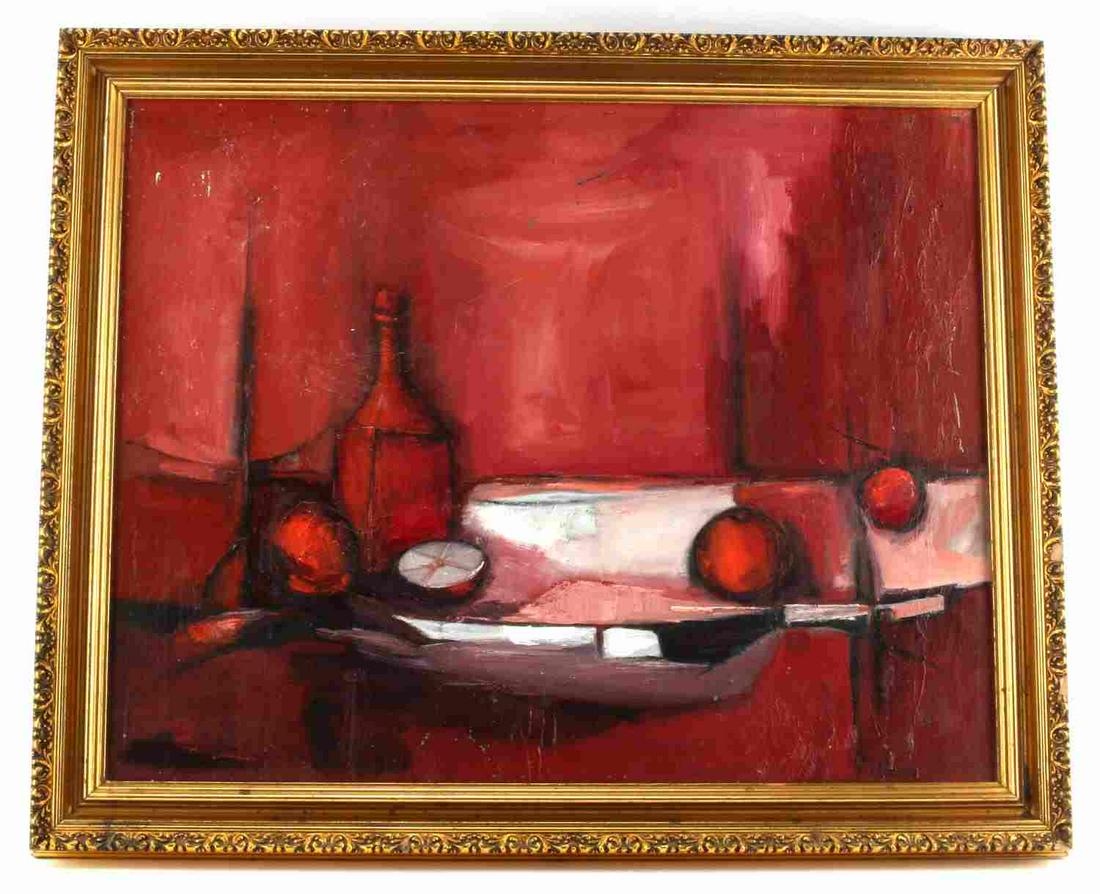 Ethel Blake Mid Century Modern Still Life Painting