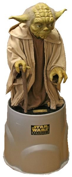 STAR WARS EPISODE I LIFE SIZE YODA PEPSI DISPLAY
