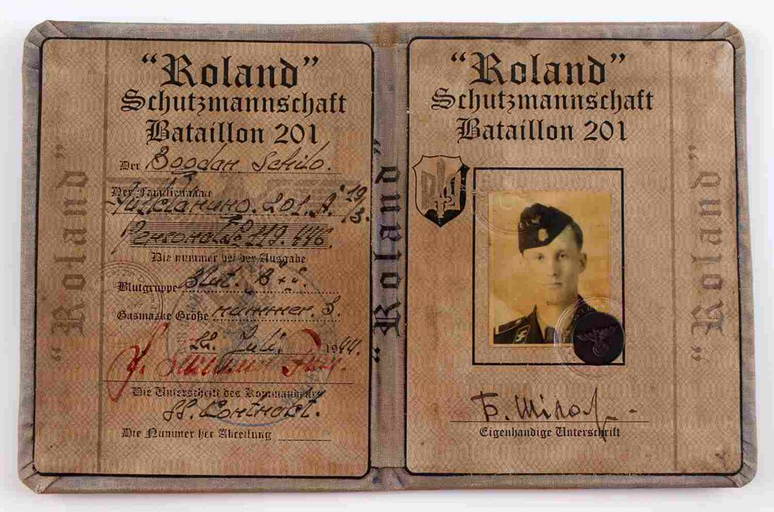 WWII GERMAN THIRD REICH SS ROLAND BATTALION AUSWEI - Jan 13, 2021 ...