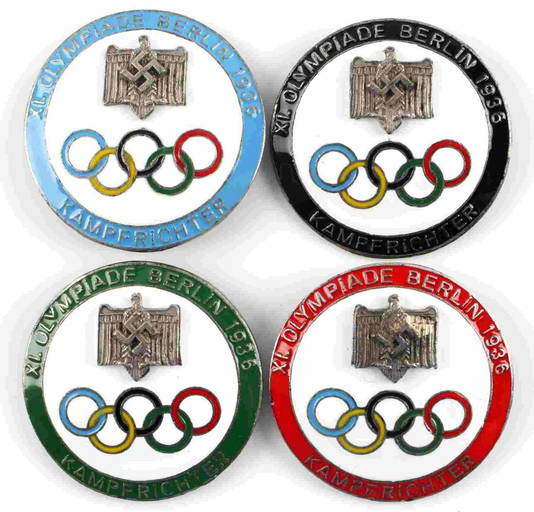 GERMAN WWII THIRD REICH 1936 OLYMPIC BERLIN BADGES - Jan 13, 2021 ...