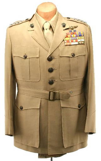 Usmc 4 Star Generals Summer Dress Tunic Wo Brice