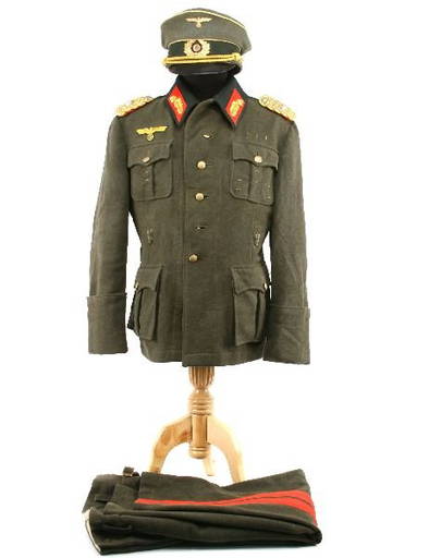 The Field Uniform Of General Friedrich Mieth